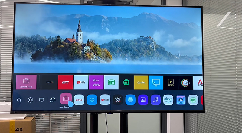 Tempered 43 Inch Television 4K Ultra HD LED Tv - 广州市亿太电子有限公司